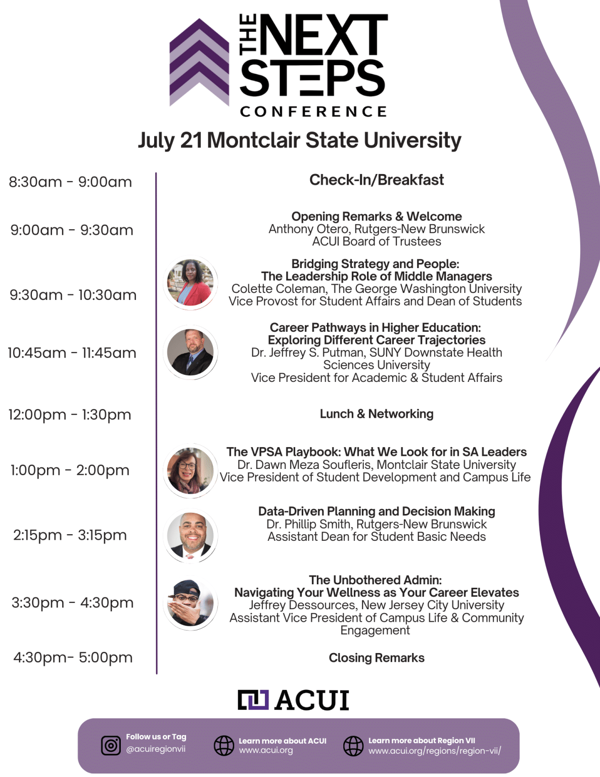 2025 Region VII The Next Steps Conference - ACUI